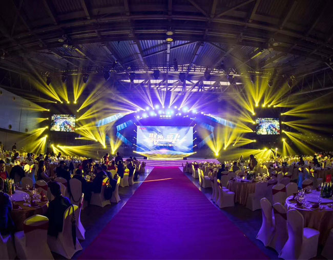 What are the lighting equipment of the banquet hall, and how to satisfy ...